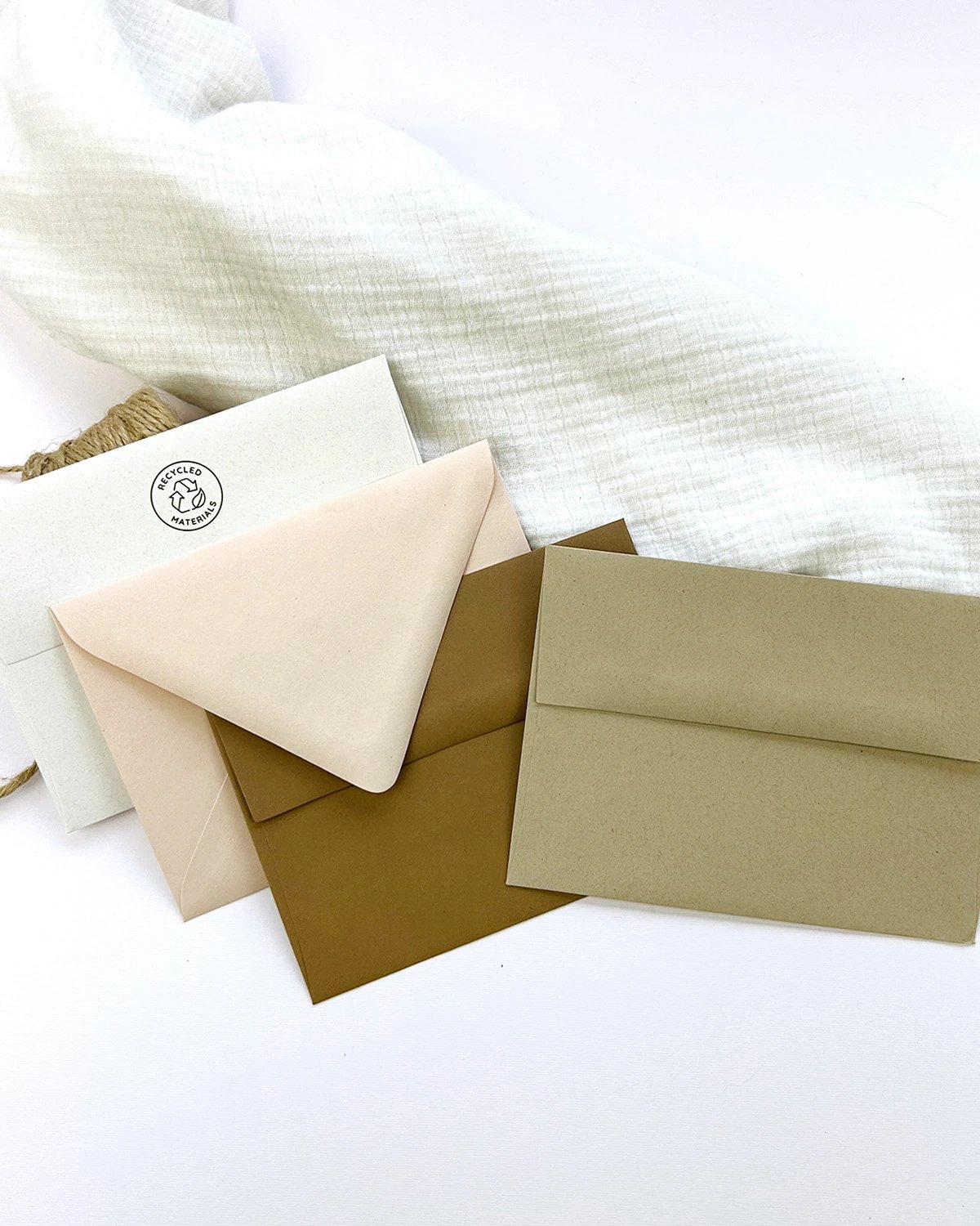 A7 Envelopes for 5x7 Cards in Top Colors, Textures & Styles