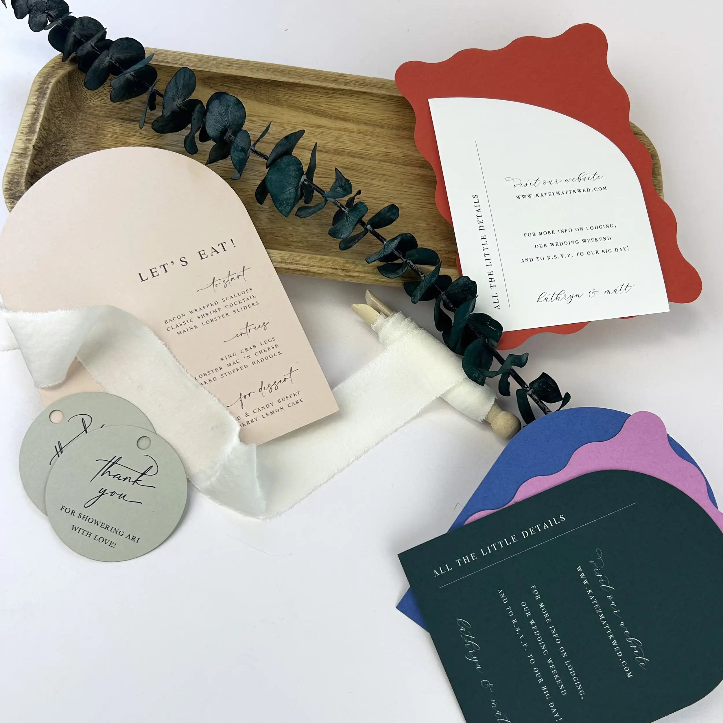 Eco-Friendly Blank Cards in Unique Colors & Textures